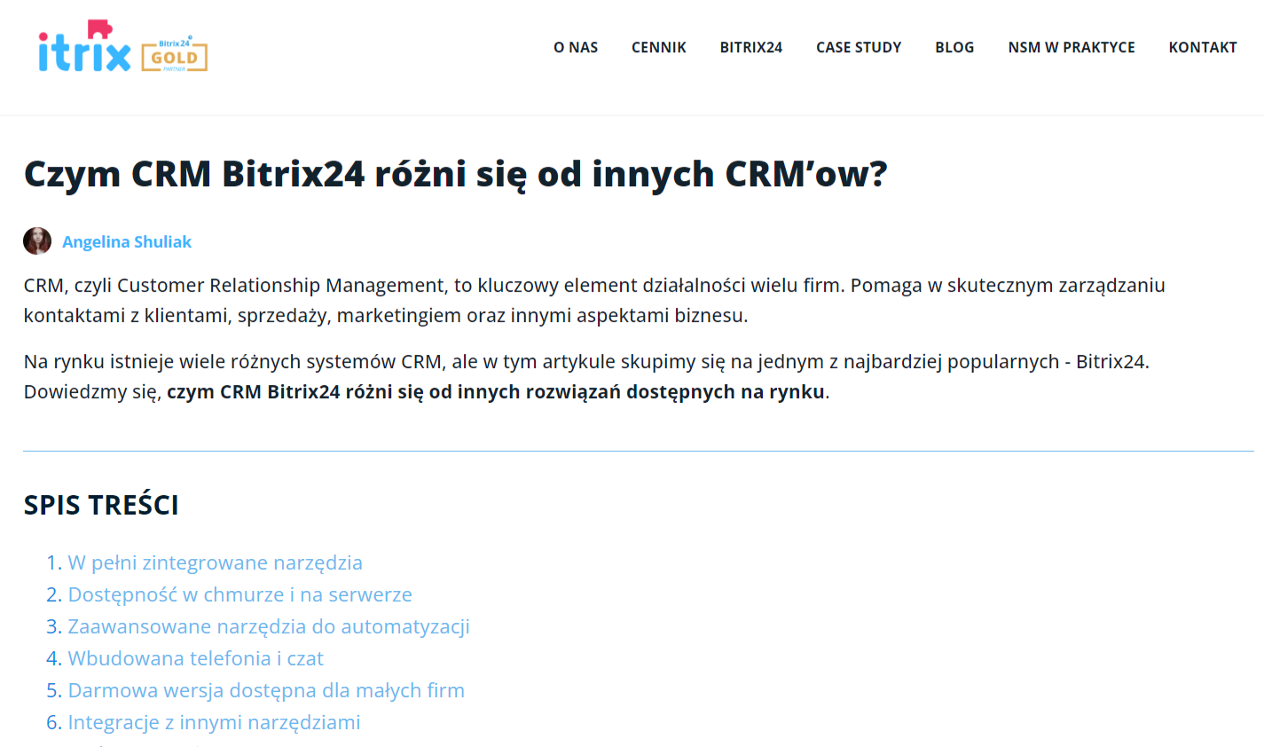 Czym CRM Bitrix24 różni się od innych CRM’ow?