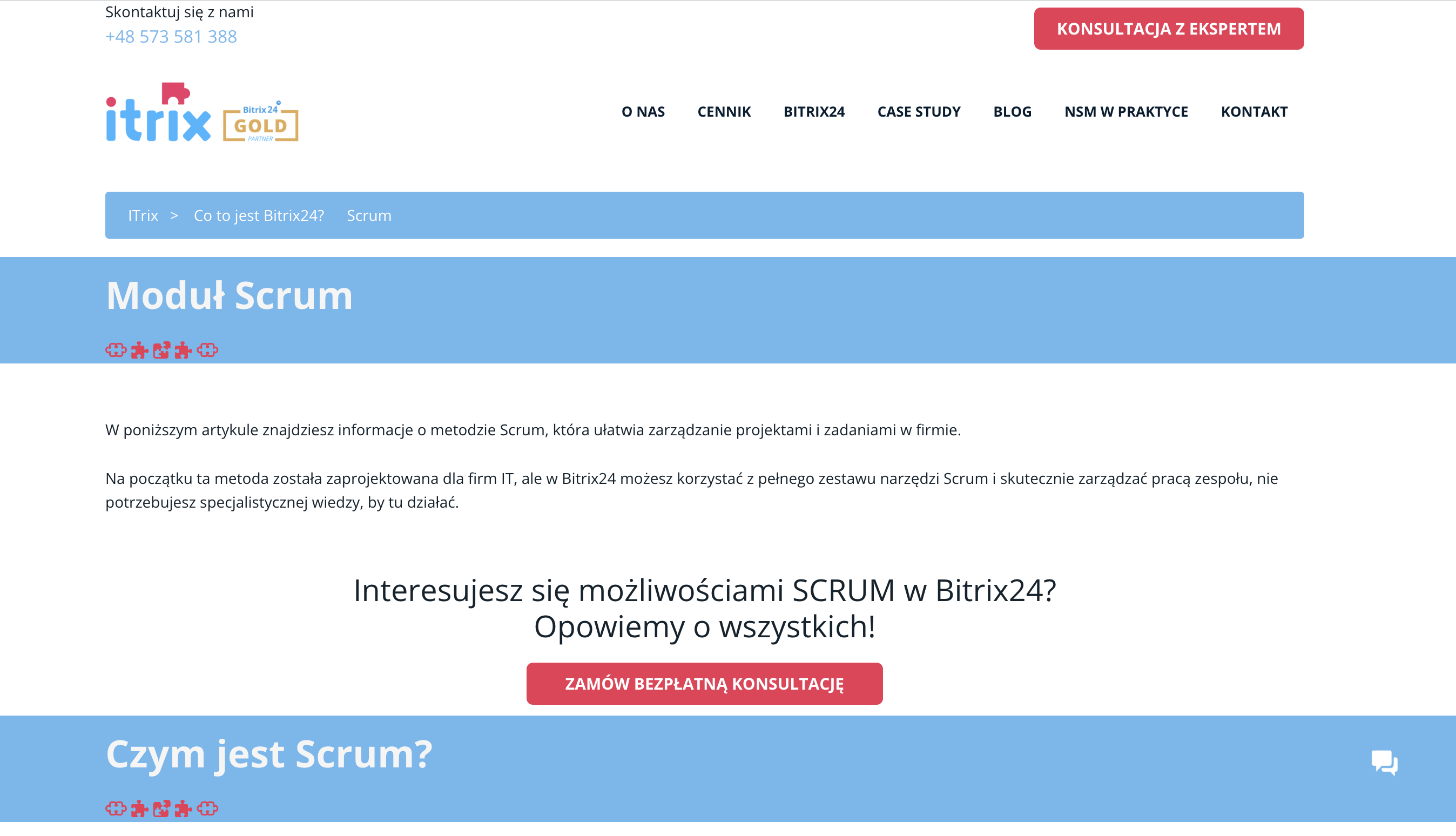 Firmowa Baza Wiedzy i SCRUM w Bitrix24