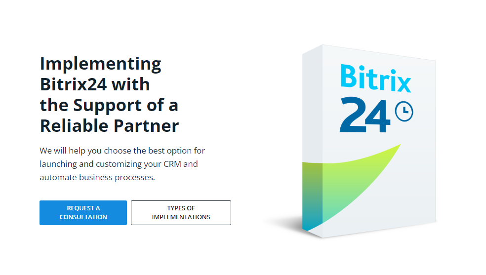Implementation Services and Bitrix24 CRM Support